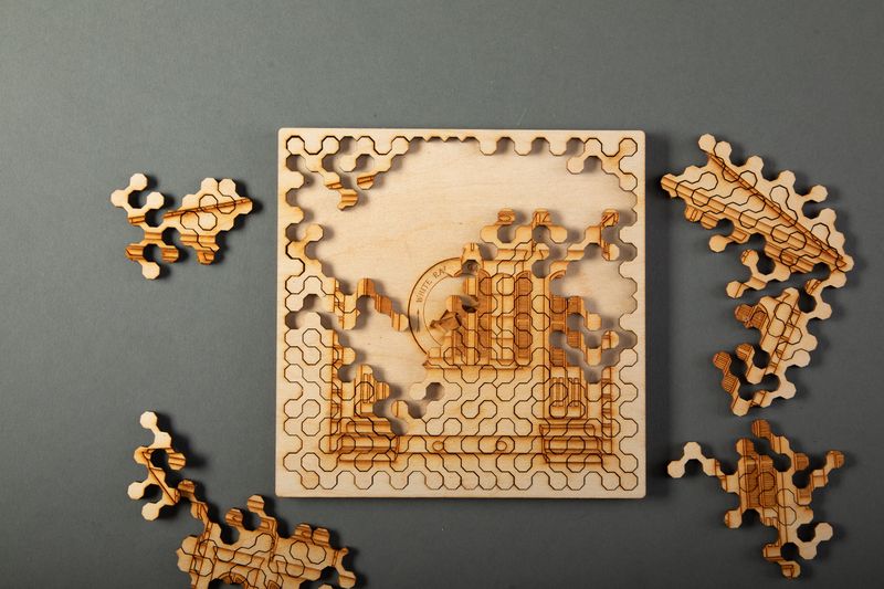 Double Shotgun puzzle - White Rabbit Gameworks
